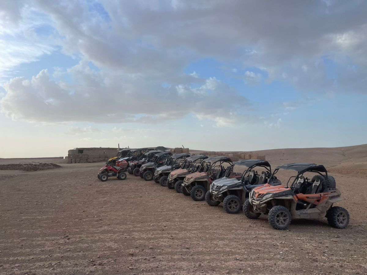 Quads Maroc - Raid Grand Sud 6 days: Departure from Marrakech